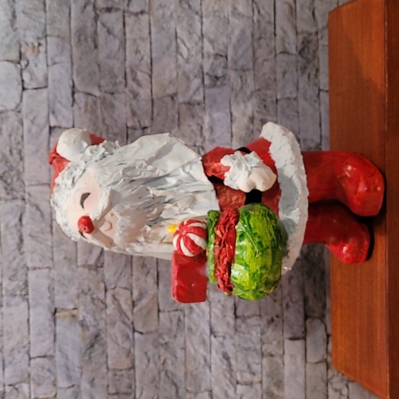 Source Unknown | Holiday | Vintage Paper Mache Santa Claus | Poshmark